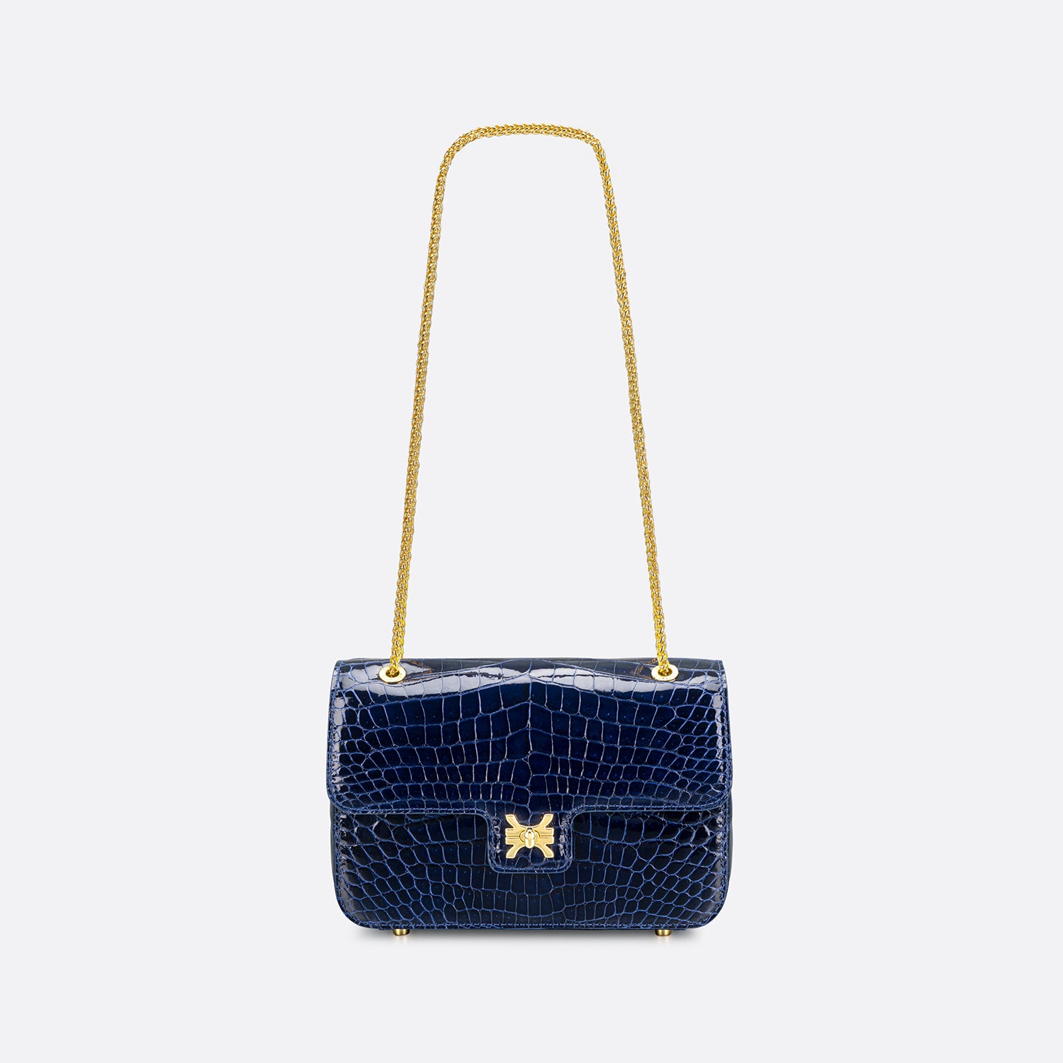 CREST FLAP CROSSBODY BAG | KWANPEN